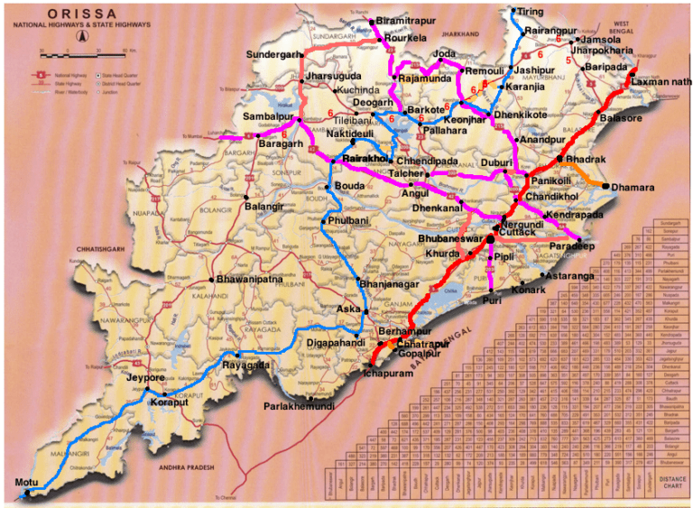 Odisha Capital Region Ring Road Map PDF, HD PNG, JPG Download – MapInside