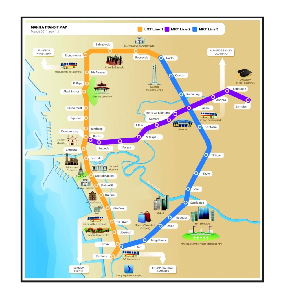 Metro Manila Map PDF, HD PNG, JPG Download – MapInside