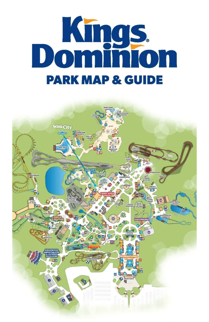 New Kings Dominion Map PDF, HD PNG, JPG Download – MapInside